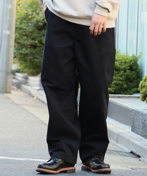 Hanes（ヘインズ） チノパン 「HANES/ヘインズ」ワイドフィット ノータックチノパンツ メンズ レディース : ZOZOTOWN Yahoo!店 - 通販 - Yahoo!ショッピング