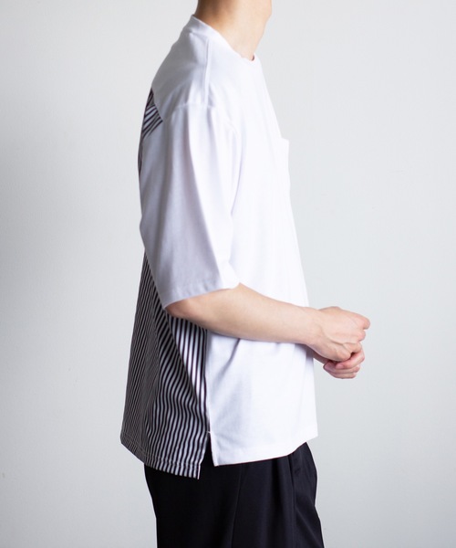 COMMON WARE（コモンウェアー） tシャツ COMMONWARE:天竺xブロード ドッキングTEE メンズ レディース : ZOZOTOWN Yahoo!店 - 通販 - Yahoo ...