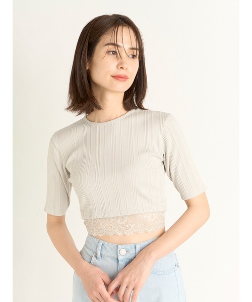 SNIDEL 「SNIDEL」 半袖Tシャツ FREE ミント レディース : ZOZOTOWN Yahoo!店 - 通販 - Yahoo!ショッピング