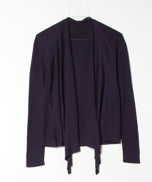 DES PRES 「DES PRES」 ニットカーディガン 1 パープル レディース : ZOZOTOWN Yahoo!店 - 通販 - Yahoo!ショッピング