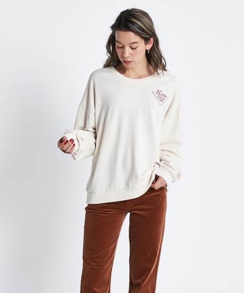 ROXY 「ROXY」 スウェットカットソー MEDIUM ナチュラル レディース : ZOZOTOWN Yahoo!店 - 通販 - Yahoo!ショッピング