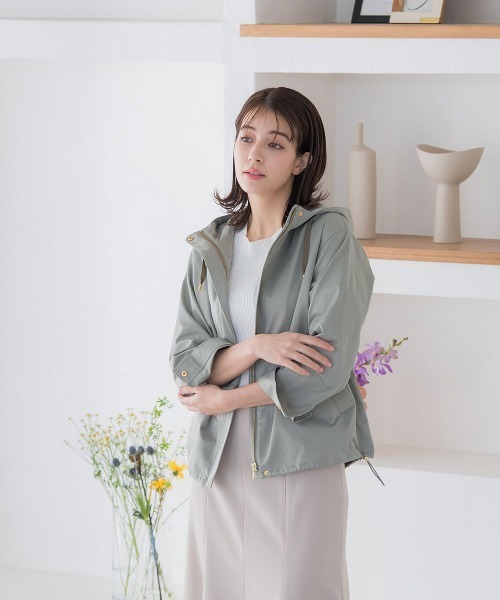 Yahoo!オークション - 「ketty」 マウンテンパーカー M ベージュ レデ...