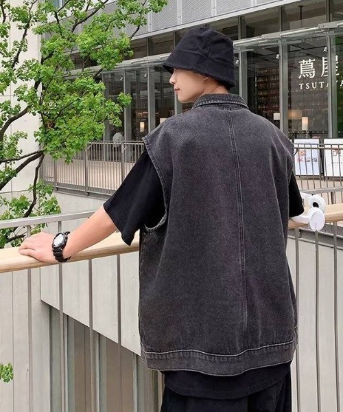 Yahoo!オークション - 「MGV」 ベスト MEDIUM ブラック メンズ