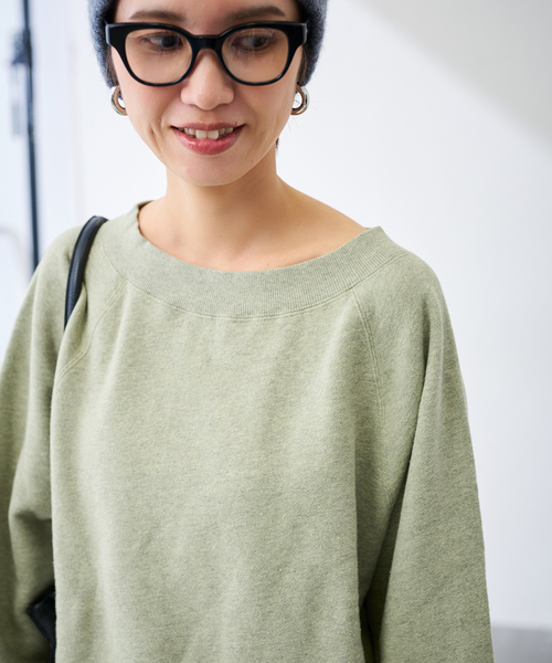 FRAMeWORK（フレームワーク） トレーナー スウェット オーバーダイ裏毛