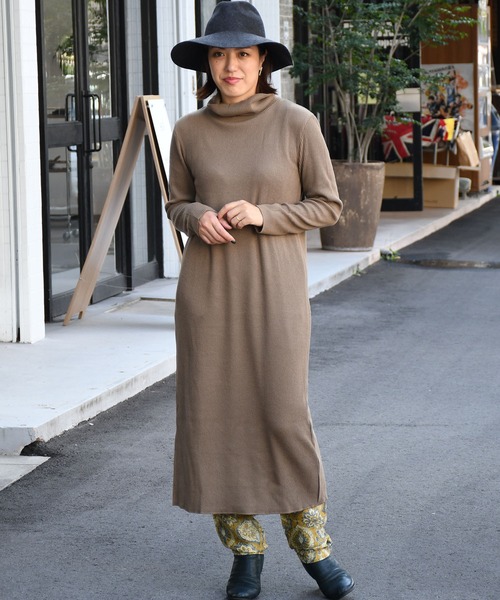 Munich ワンピース 「Munich」タートルネックワンピース : ZOZOTOWN Yahoo!店 - 通販 - Yahoo!ショッピング