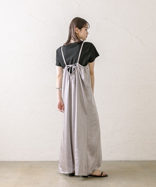 mystic（ミスティック） キャミソールワンピース 1 ライトグレー