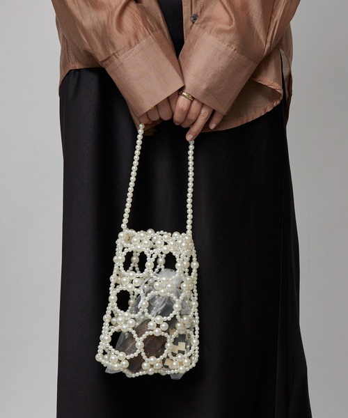 SETUP7 ハンドバッグ 「SETUP7」ハンドバッグ ビーズミニバッグ KNF080 : ZOZOTOWN Yahoo!店 - 通販 - Yahoo!ショッピング