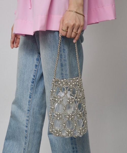 SETUP7 ハンドバッグ 「SETUP7」ハンドバッグ ビーズミニバッグ KNF080 : ZOZOTOWN Yahoo!店 - 通販 - Yahoo!ショッピング