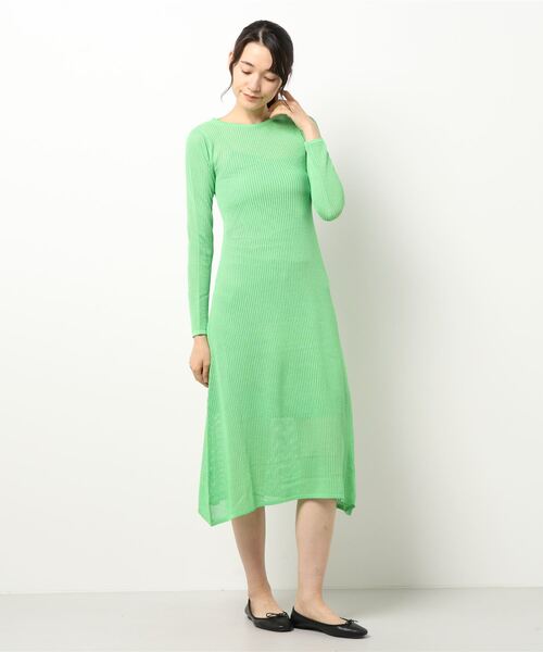 Yahoo!オークション - レディース 「AMERI」 ニットワンピース MEDIUM ...