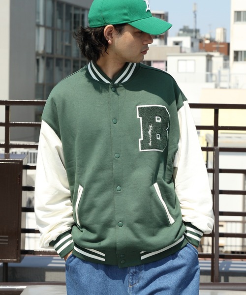 「8(eight)」 「Beno」スタジャン LARGE グリーン系その他 メンズ : 89603796 : ZOZOTOWN Yahoo!店 - 通販 - Yahoo!ショッピング