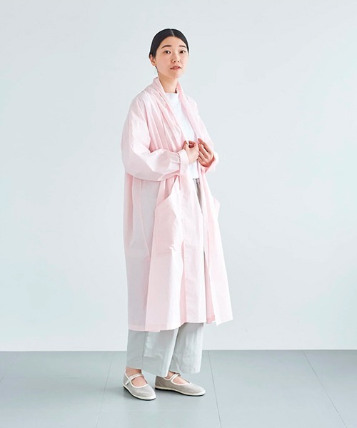 コート アウター ata robe 2. / 綿ブロード ローブコート レディース : ZOZOTOWN Yahoo!店 - 通販 - Yahoo!ショッピング