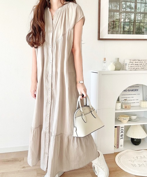 Yahoo!オークション - 「classicalelf」 ノースリーブワンピース MEDIU...