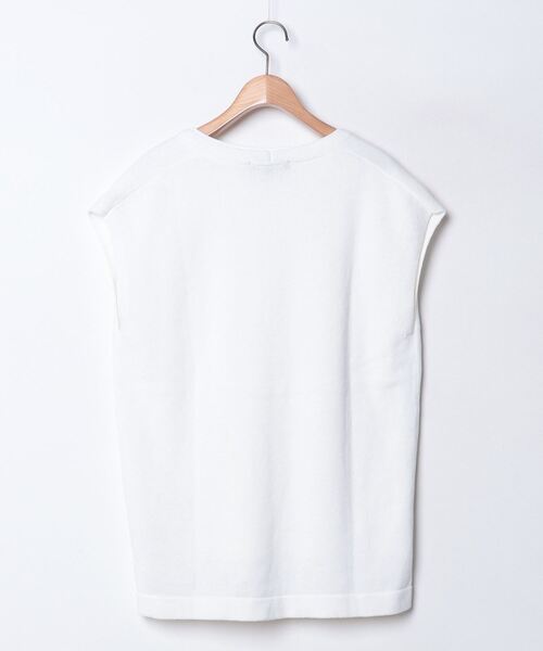 UNTITLED 「UNTITLED」 Vネックニット 02 ホワイト レディース : ZOZOTOWN Yahoo!店 - 通販 - Yahoo!ショッピング