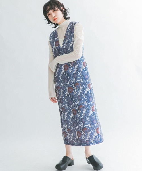 Yahoo!オークション - 「KBF」 ノースリーブワンピース ONE SIZE ベー...