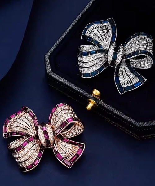 レディース ブローチ リボンデザインブローチ :80390800:ZOZOTOWN Yahoo!店 - 通販 - Yahoo!ショッピング