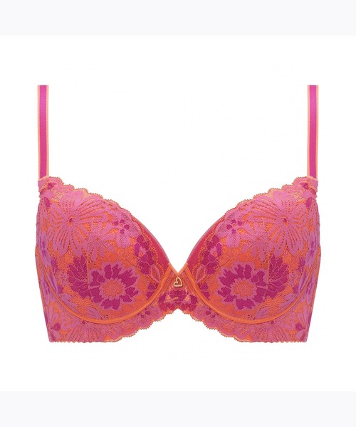 AMOSTYLE ブラ チャーミングラマー ブラジャー レトロポップ「Eカップ」 AMST1469 WHU JX レディース ...