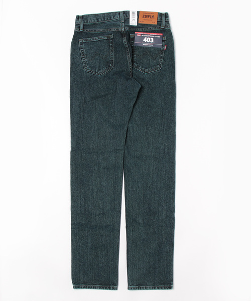EDWIN ジーンズ 「EDWIN/エドウィン 403」スタンダードストレート E403-86 アーミーグリーン インターナショナルベーシック メンズ レディース : ZOZOTOWN ...