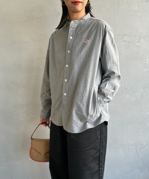 Danton 「DANTON」 長袖ブラウス 38 グレー レディース : ZOZOTOWN Yahoo!店 - 通販 - Yahoo!ショッピング