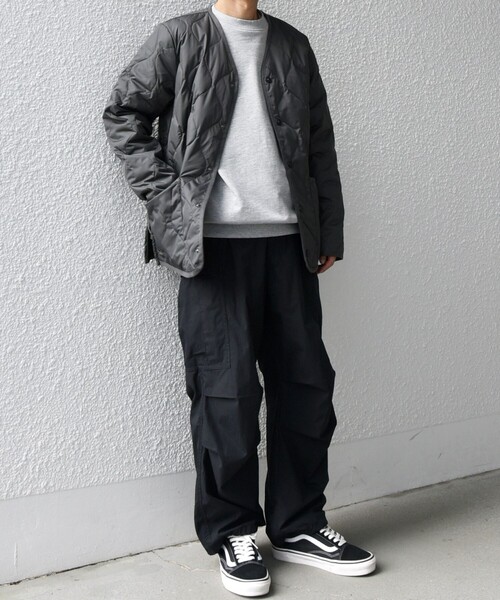 Yahoo!オークション - 「TAION」 ダウンジャケット MEDIUM オリーブ メ...