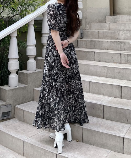 Yahoo!オークション - 「JUNOAH」 半袖ワンピース X-LARGE ブラック レ...