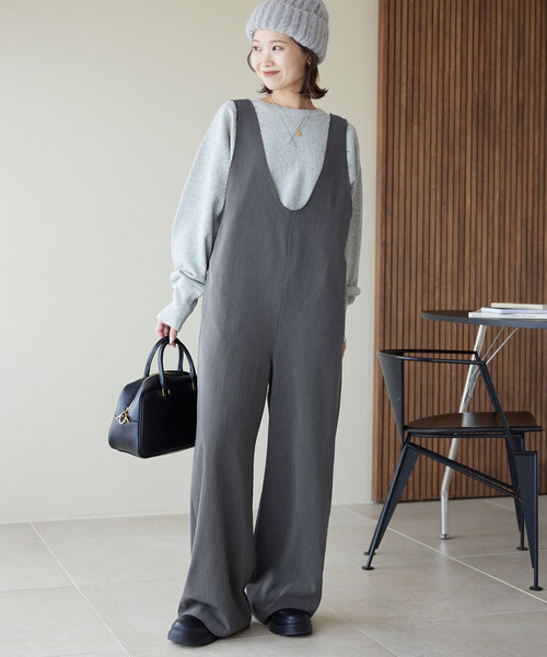 SLOBE IENA 「SLOBE IENA」 オールインワン 38 グレー レディース : ZOZOTOWN Yahoo!店 - 通販 - Yahoo!ショッピング