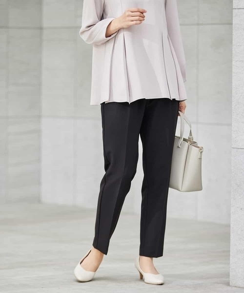 a.v.v（アー・ヴェ・ヴェ） パンツ 「洗える/ストレッチ/セットアップ