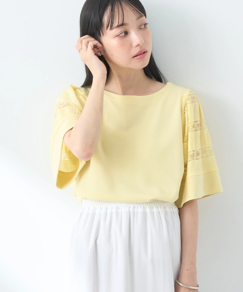 tシャツ Tシャツ フレア袖レースプルオーバー レディース :84835801:ZOZOTOWN Yahoo!店 - 通販 - Yahoo ...