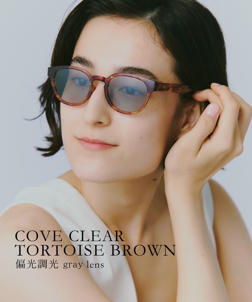 Jugaad14 サングラス 「jugaad14」COVE CLEAR tortoise brown レディース メンズ : ZOZOTOWN Yahoo!店 - 通販 - Yahoo!ショッピング