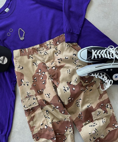 パンツ カーゴパンツ ROTHCO(ロスコ)/カーゴパンツ 無地 迷彩 ワイドパンツ ワークパンツ 軍パン/Tactical BDU ...