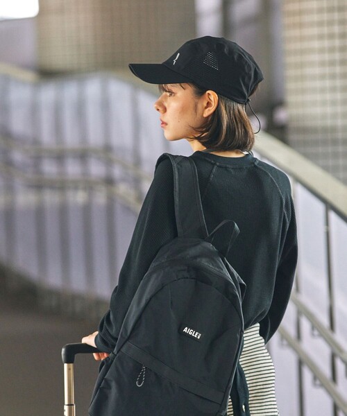 AIGLE（エーグル） キャップ 帽子 UVカット ワンポイントリフレクト
