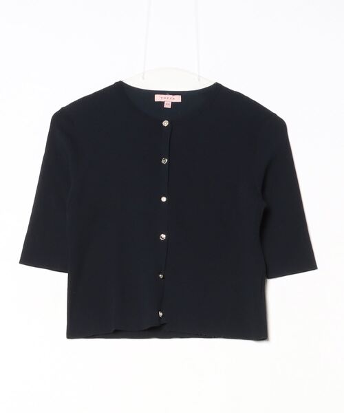 TOCCA 「TOCCA」 ビジューニットカーディガン X-SMALL ネイビー レディース : ZOZOTOWN Yahoo!店 - 通販 - Yahoo!ショッピング