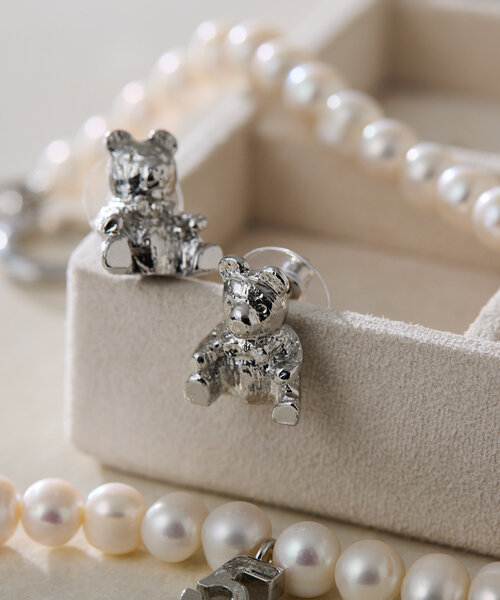 ear PAPILLONNER ピアス 「beq Pettina(ベック ペティーナ)」テディベアピアス レディース : ZOZOTOWN Yahoo!店 - 通販 - Yahoo!ショッピング