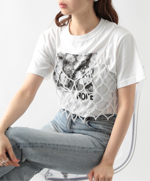 SETUP7 ベスト ジレ 「SETUP7」ビーズ・パールメッシュキャミビスチェ KNF080 レディース : ZOZOTOWN Yahoo!店 - 通販 - Yahoo!ショッピング