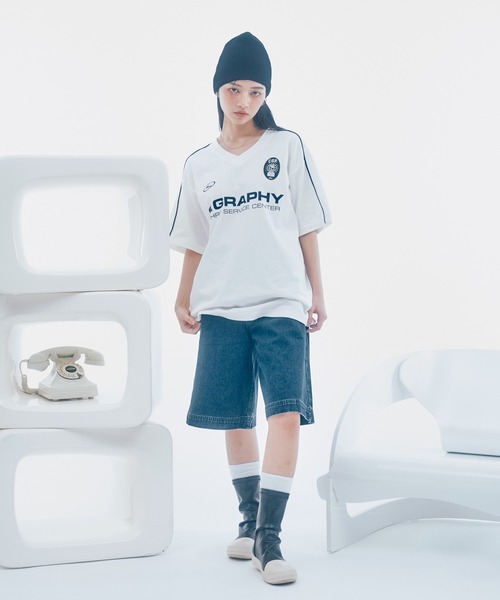 Yahoo!オークション - 「codegraphy」 半袖Tシャツ MEDIUM ホワイト メ...