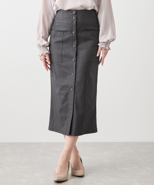 JAYRO スカート 前釦サイドポケットタイトスカート : ZOZOTOWN Yahoo!店 - 通販 - Yahoo!ショッピング