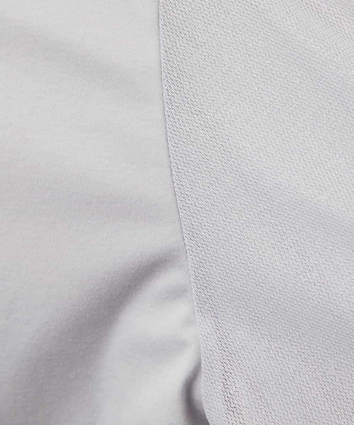MICHEL KLEIN（ミッシェルクラン） tシャツ ラメチュールスリーブ異