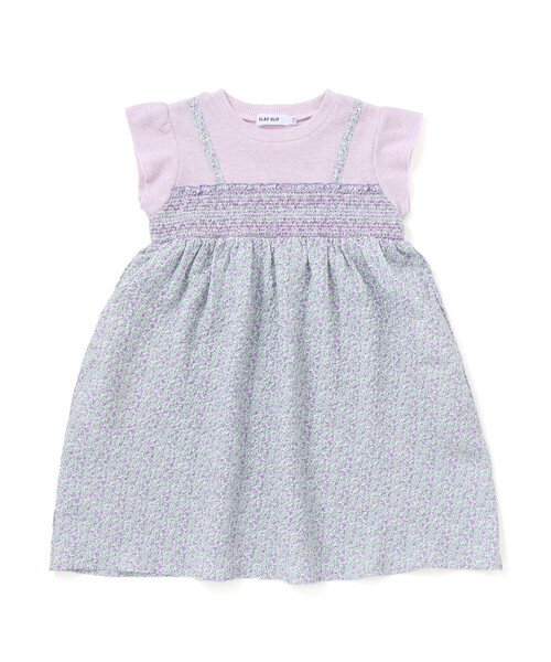 SLAP SLIP ワンピース 花柄シフォンドッキングワンピース(80~130cm) キッズ 子供服 男の子 女の子 : ZOZOTOWN Yahoo!店 - 通販 - Yahoo!ショッピング
