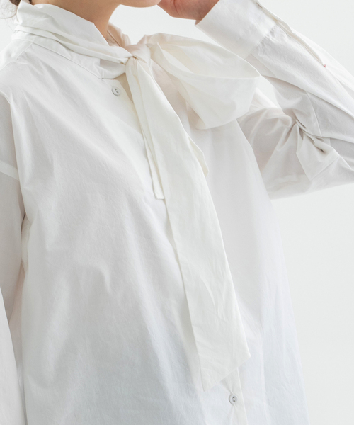 nop de nod（ノップドゥノッド） ブラウス シャツ タイプライター