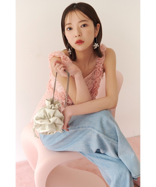 Yahoo!オークション - 「SNIDEL」 キャミソールブラウス ONE SIZE ホワ...