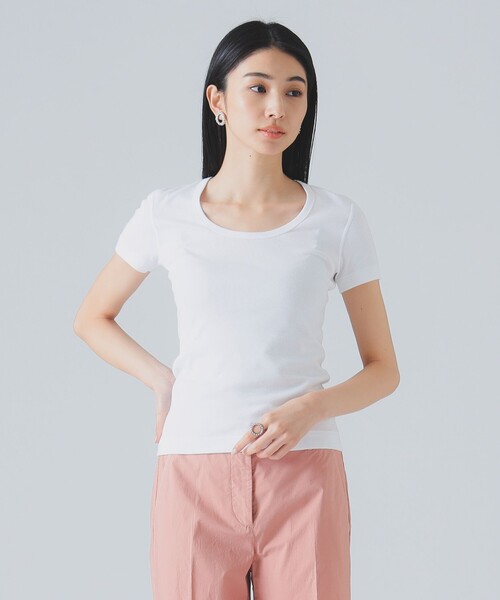 EFFE BEAMS tシャツ three dots / JESSICA ショートスリーブ Tシャツ レディース : ZOZOTOWN Yahoo!店 - 通販 - Yahoo!ショッピング