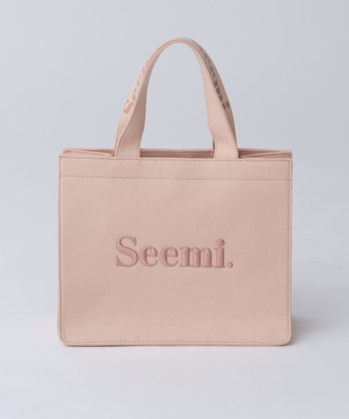 Seemi.by NICE CLAUP 「Seemi. byNICECLAUP」 ハンドバッグ FREE ピンク レディース ...