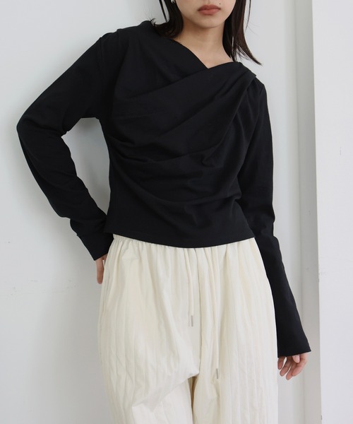 hellam 「hellam」 長袖カットソー FREE ブラック レディース : ZOZOTOWN Yahoo!店 - 通販 - Yahoo!ショッピング