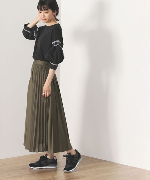 Yahoo!オークション - 「BEAMS HEART」 プリーツスカート MEDIUM オリ...