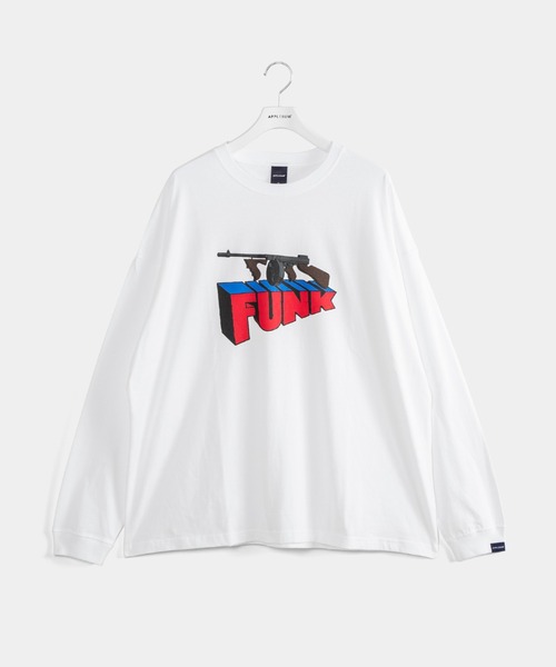 APPLEBUM（アップルバム） tシャツ ”Machine Gun Funk” L/S T-shirt メンズ : ZOZOTOWN ...