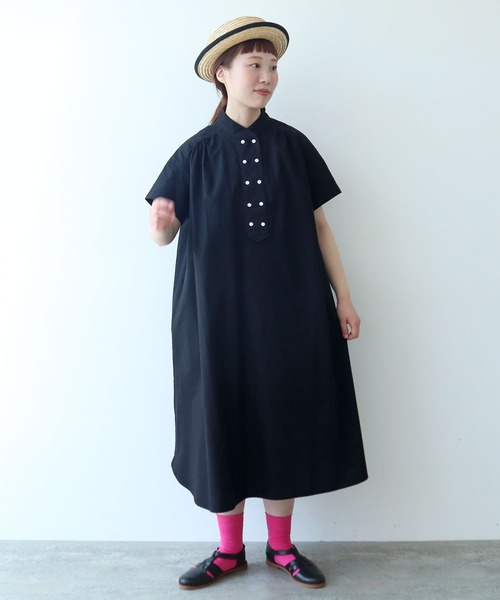 bulle de savon ワンピース オックス コック半袖ワンピース : ZOZOTOWN Yahoo!店 - 通販 - Yahoo!ショッピング