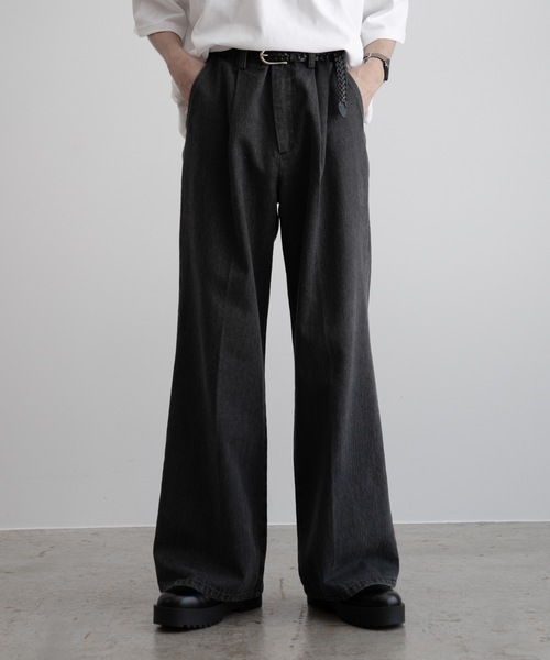 Casper John 「Casper John」 デニムクロップドパンツ MEDIUM グレー メンズ : ZOZOTOWN Yahoo!店 - 通販 - Yahoo!ショッピング