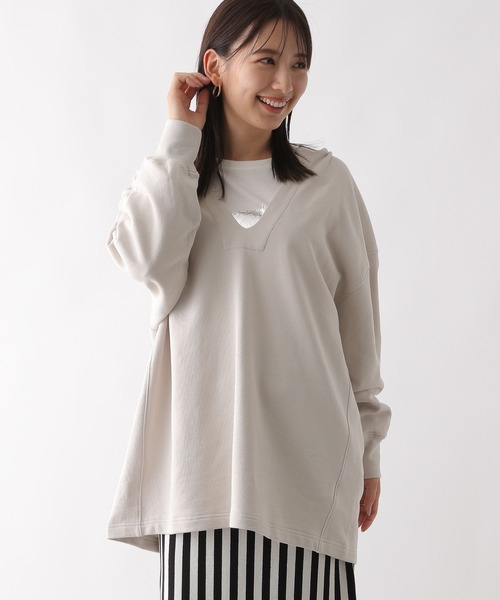 LEPSIM チュニック スキッパーフードチュニック 130169 : ZOZOTOWN Yahoo!店 - 通販 - Yahoo!ショッピング