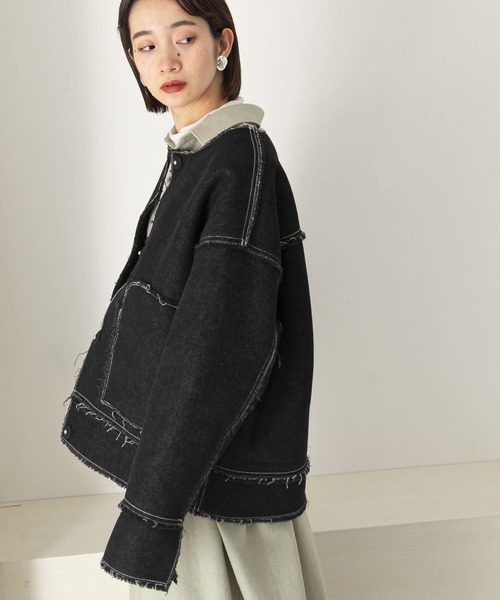 KBF 「KBF」 デニムジャケット ONE ブラック レディース : ZOZOTOWN Yahoo!店 - 通販 - Yahoo!ショッピング