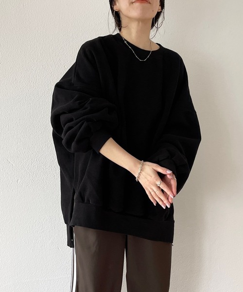 スウェット perfect silhouette super over sweat / パーフェクトシルエットスーパーオーバースウェット ...