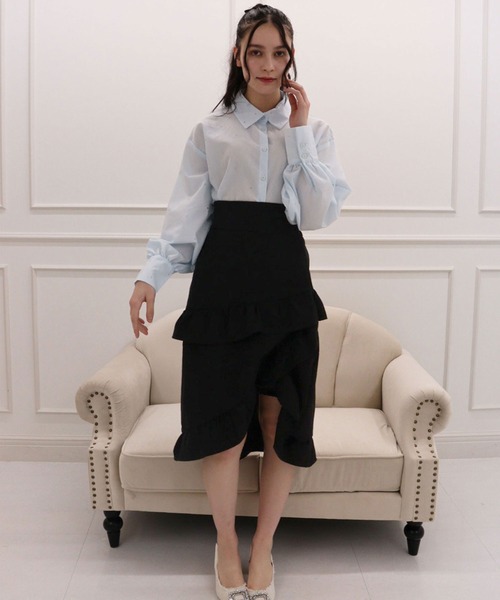 Yahoo!オークション - 「TITTY&CO.」 スカート MEDIUM ブラック レディ...